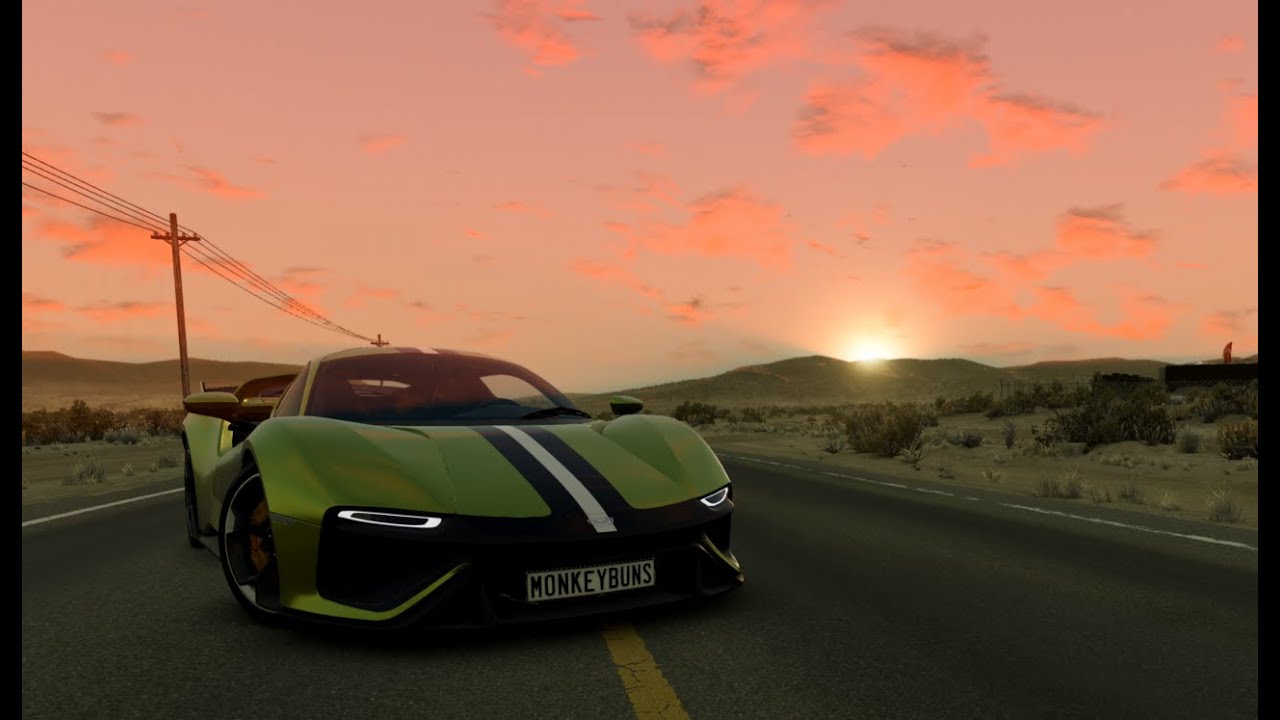 BeamNG Drive Reshade showcase, "highway run" - YouTube