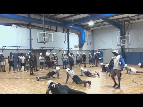 Florida high schools bring football practice inside amid severe heat ...