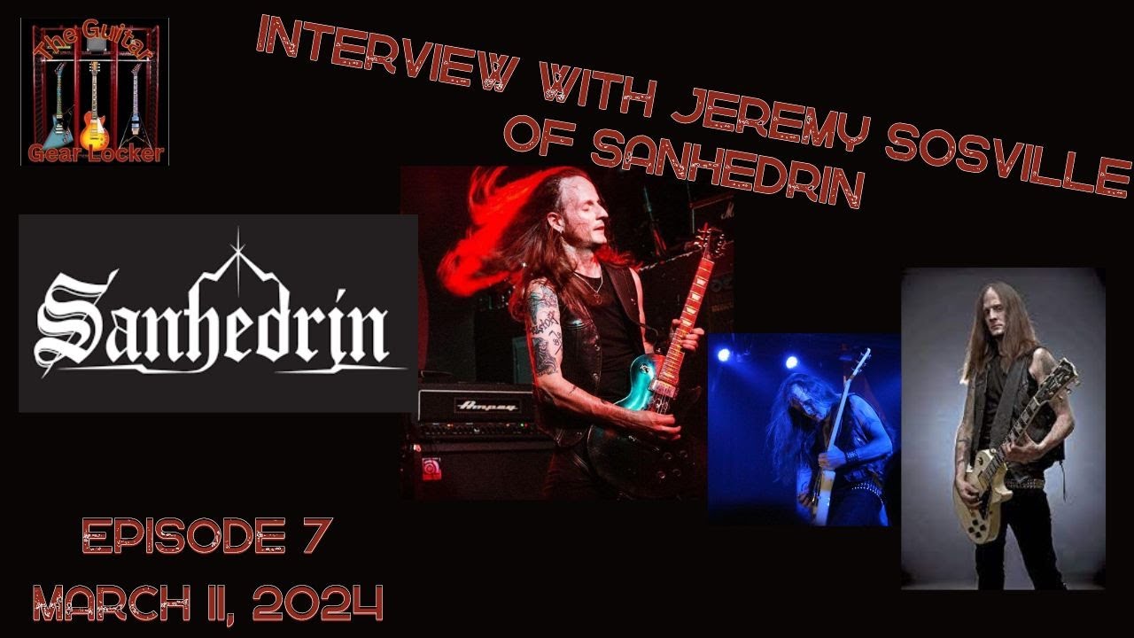 The Guitar Gear Locker Episode 7 Jeremy Sosville of Sanhedrin - YouTube
