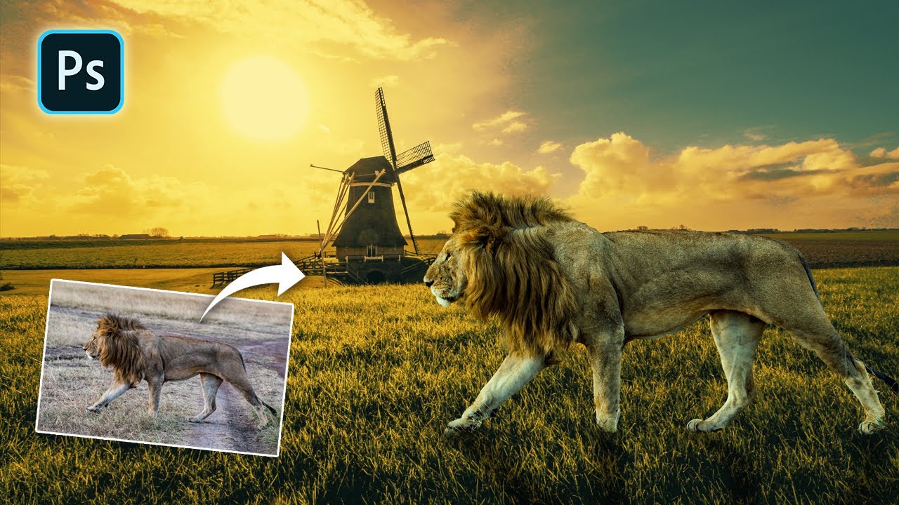 How to Combine Photos in Photoshop for beginners | Photoshop Tutorial | Urdu/Hindi - YouTube