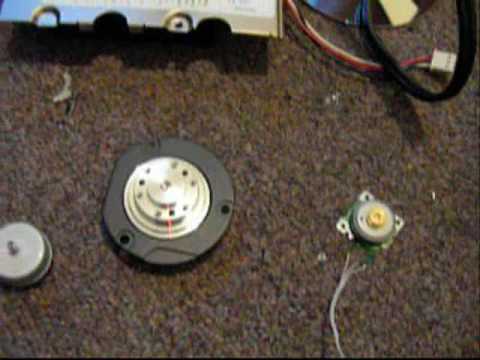 Brushless Floppy Drive Motor at Very High Speed with some Gyro Effects ...