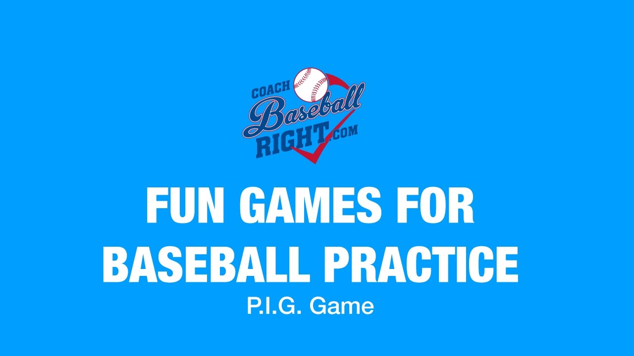 PIG Game Fun Games For Baseball Practice Coach Baseball Right YouTube pig-game-fun-games-for-baseball-practice-coach-baseball-right-youtube