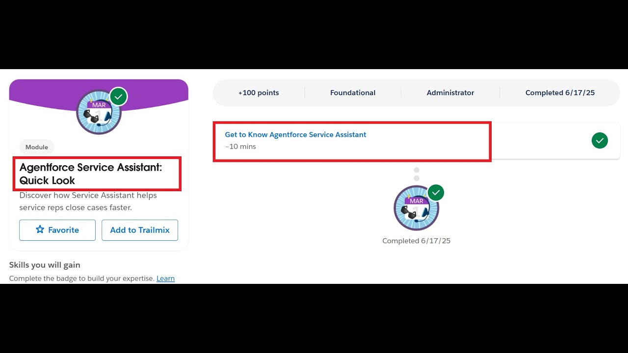 Agentforce Service Assistant: Quick Look | Salesforce Trailhead - YouTube