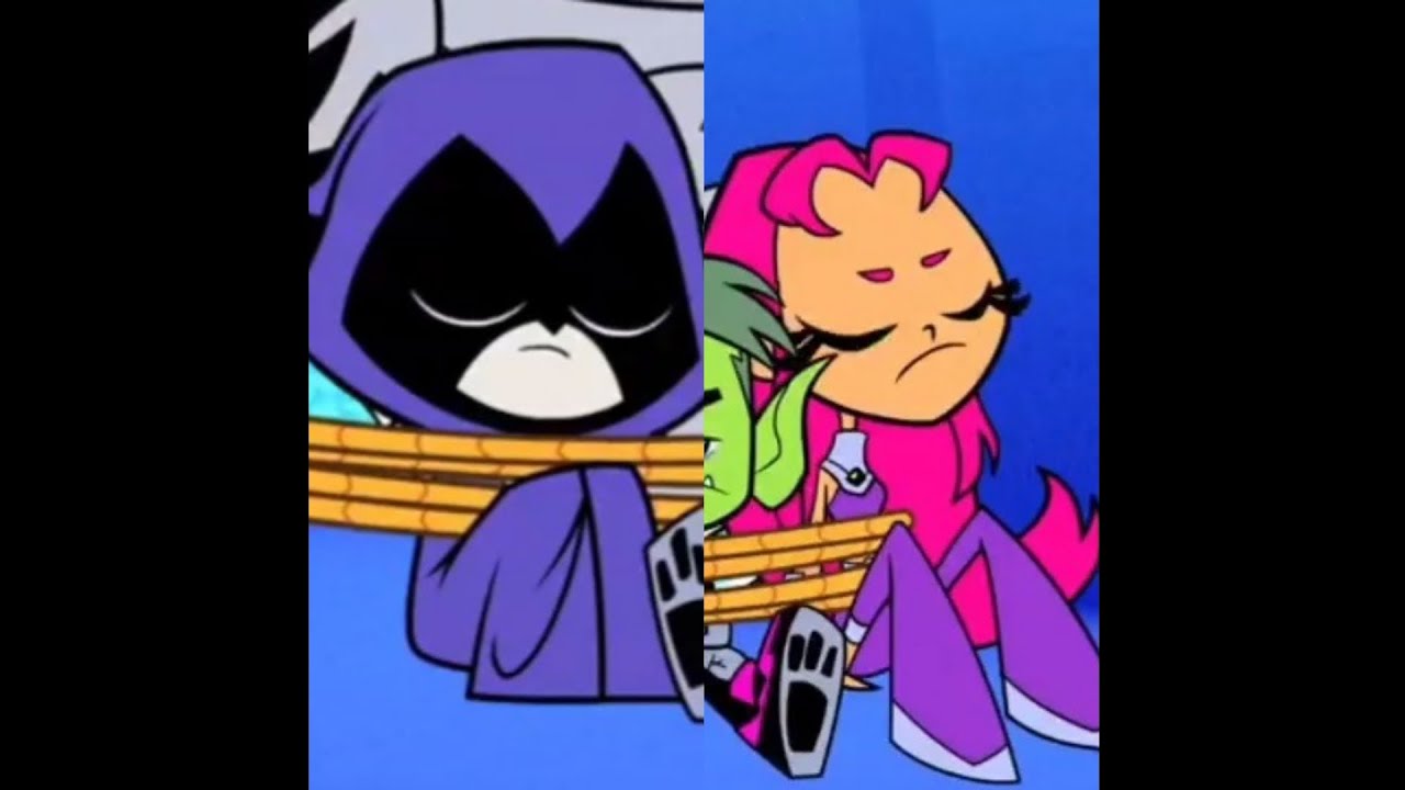TTG Starfire and Raven Damsel In Distress - YouTube