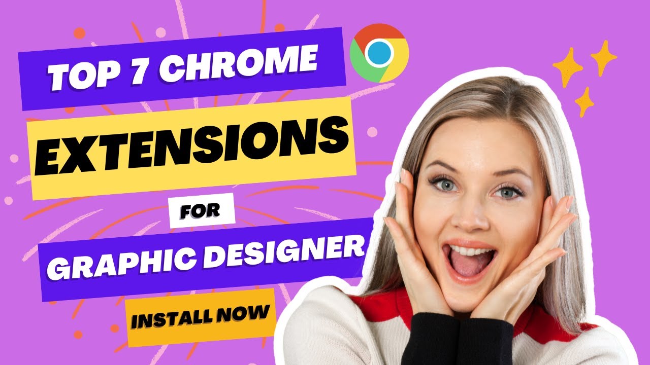 ⚡7 Best Free Google Chrome Extensions for Designers⚡ - YouTube