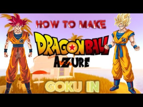 How To Make Goku In Dragon Ball Azure ( Again.. ) - YouTube