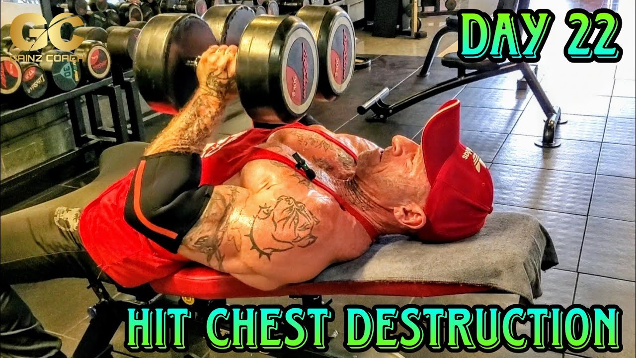 Low Volume High Intensity Training - Day #22 - CHEST DAY DESTRUCTION ...