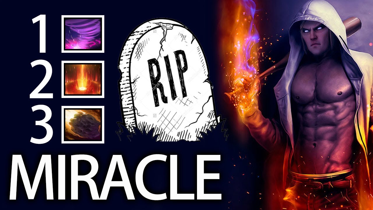 Basic Combo with Miracle Best Invoker 7.06 Gameplay dota 2 - YouTube