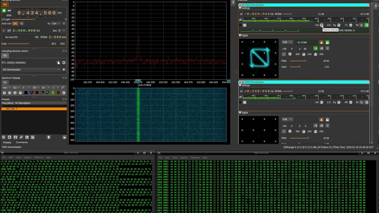 SDRAngel on Linux using RTL-SDR to pull a hotspot user out of the air ...