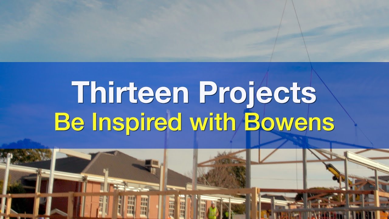 Be Inspired with Bowens | Thirteen Projects - YouTube