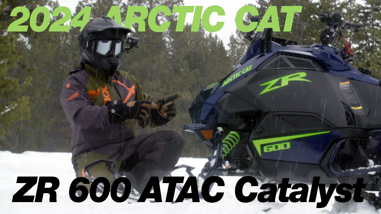 2024 Arctic Cat ZR 600 ATAC Catalyst First Burn - YouTube
