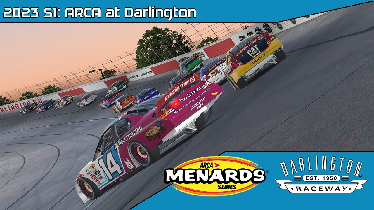 iRacing - ARCA at Darlington - YouTube