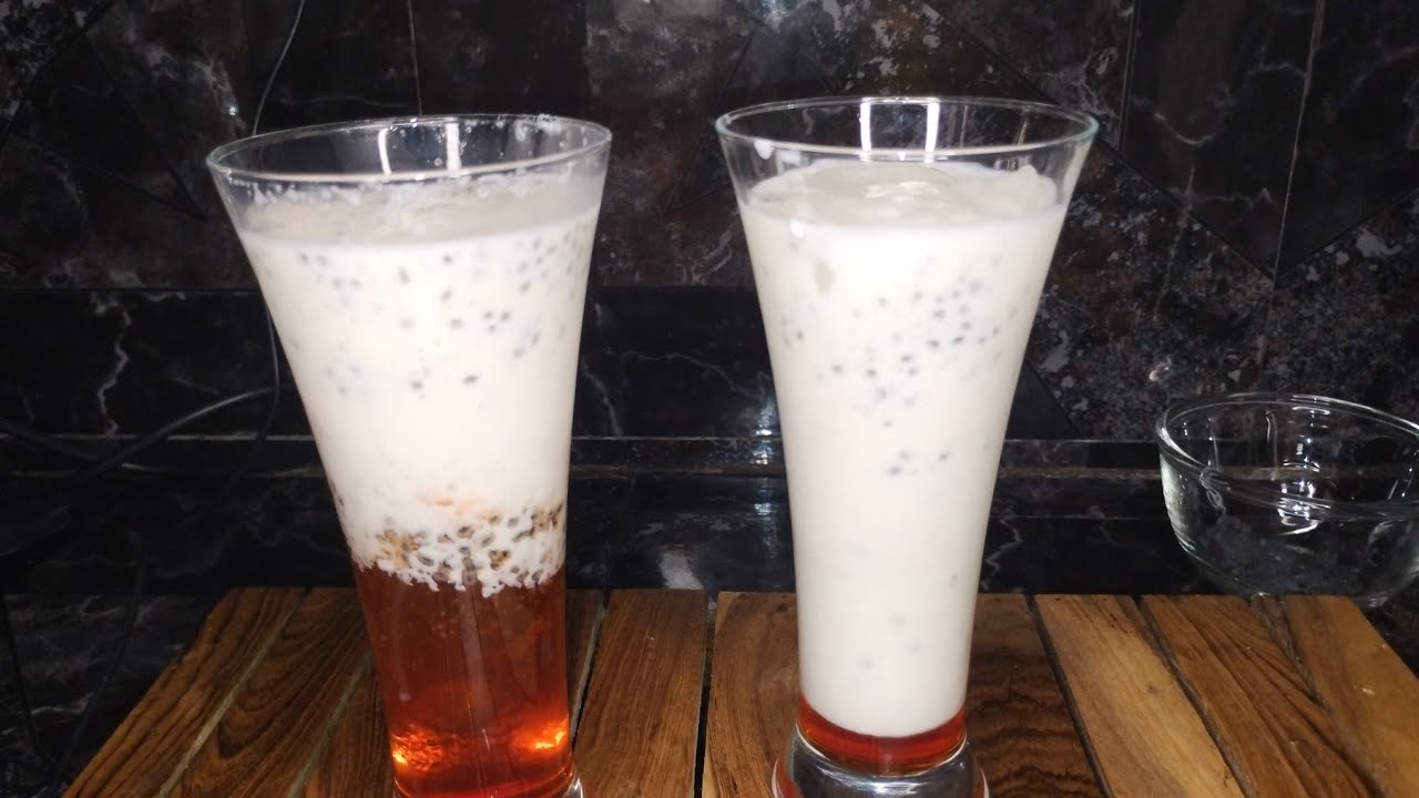 Katora milk || badam pisin || gond katora || summer recipe ⛱️🌞 - YouTube