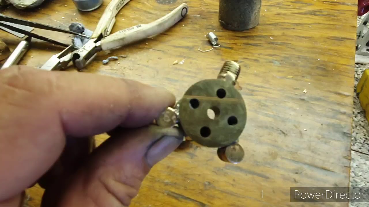 model steam engine reversing valve - YouTube