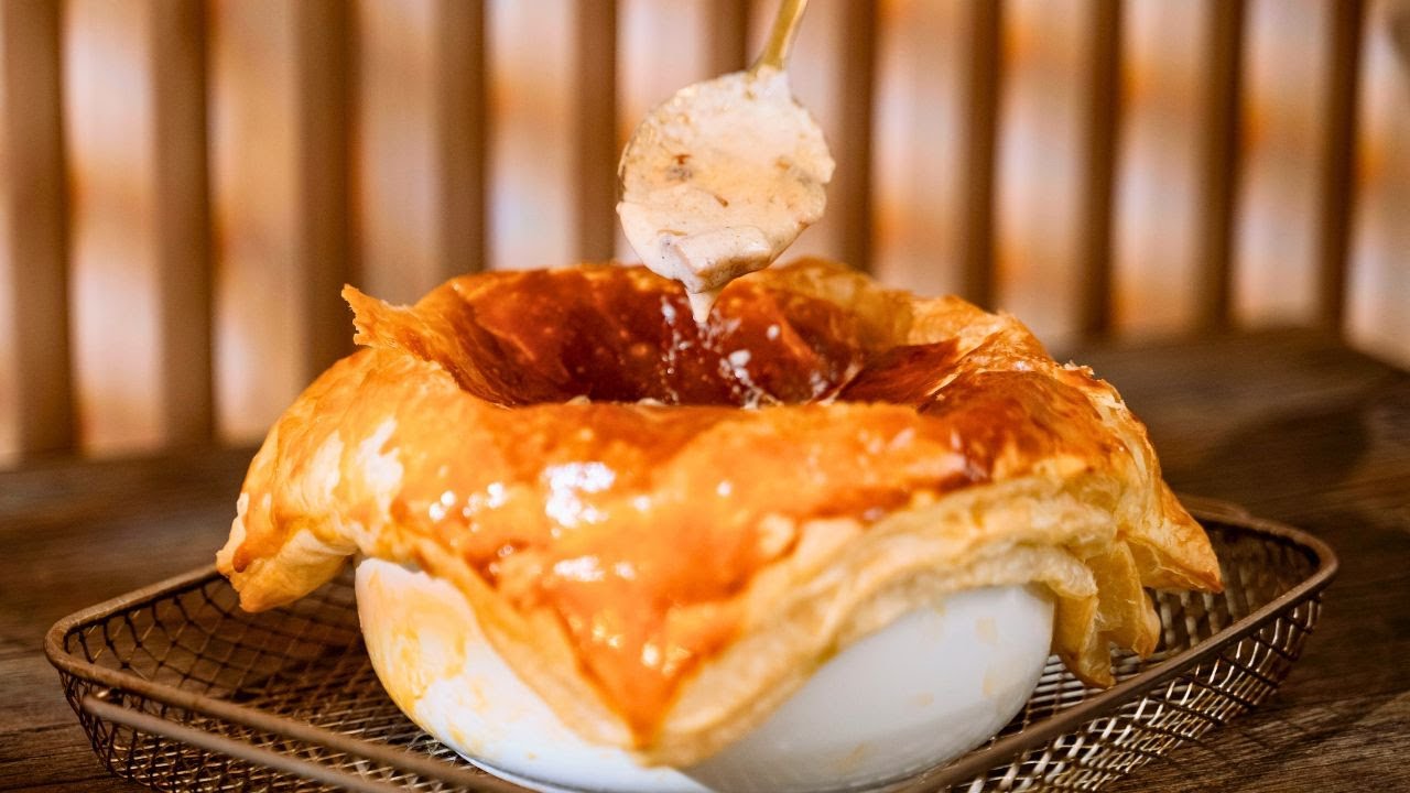 Easiest Mushroom Soup with Puff Pastry you don't wanna miss out ...