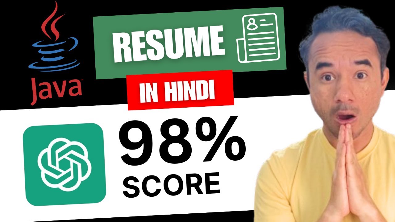 Best Java Resume to Get More Interview Calls: AI Approved (ChatGPT ATS Score 98%) - YouTube