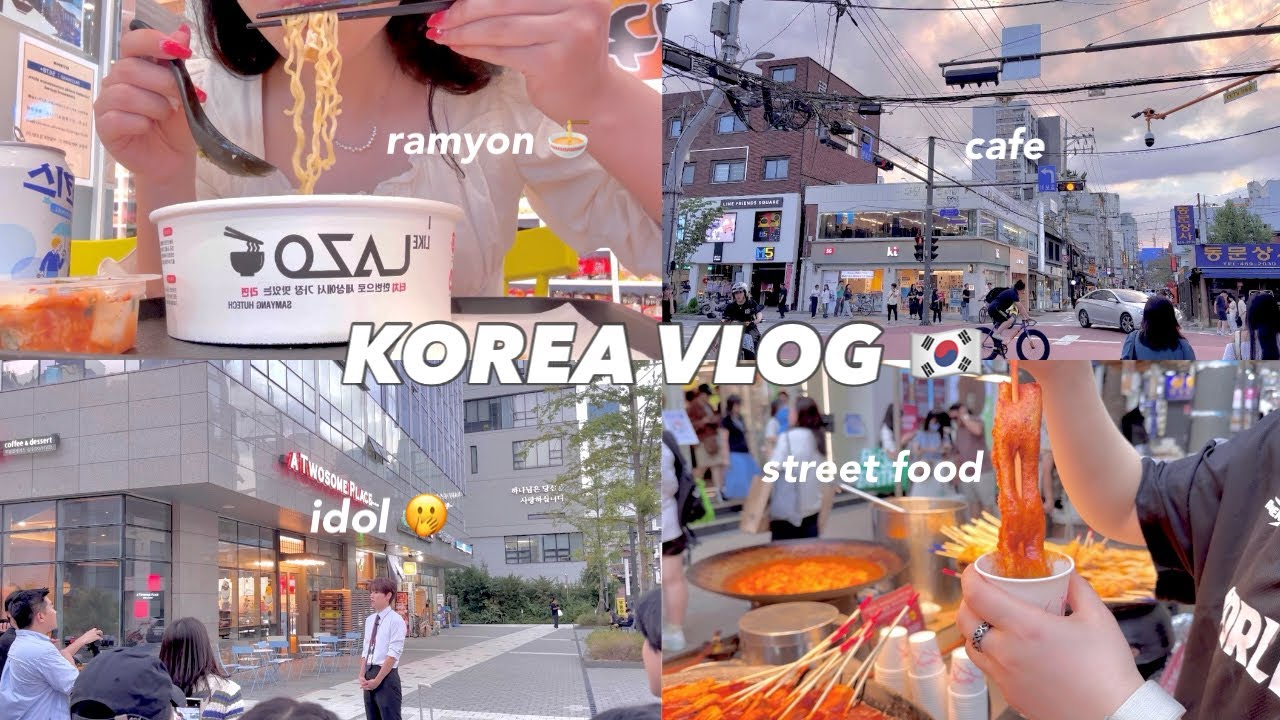 KOREA VLOG 🇰🇷🍜| I’ll show you best places in Seoul | TRIPLE Korea - YouTube