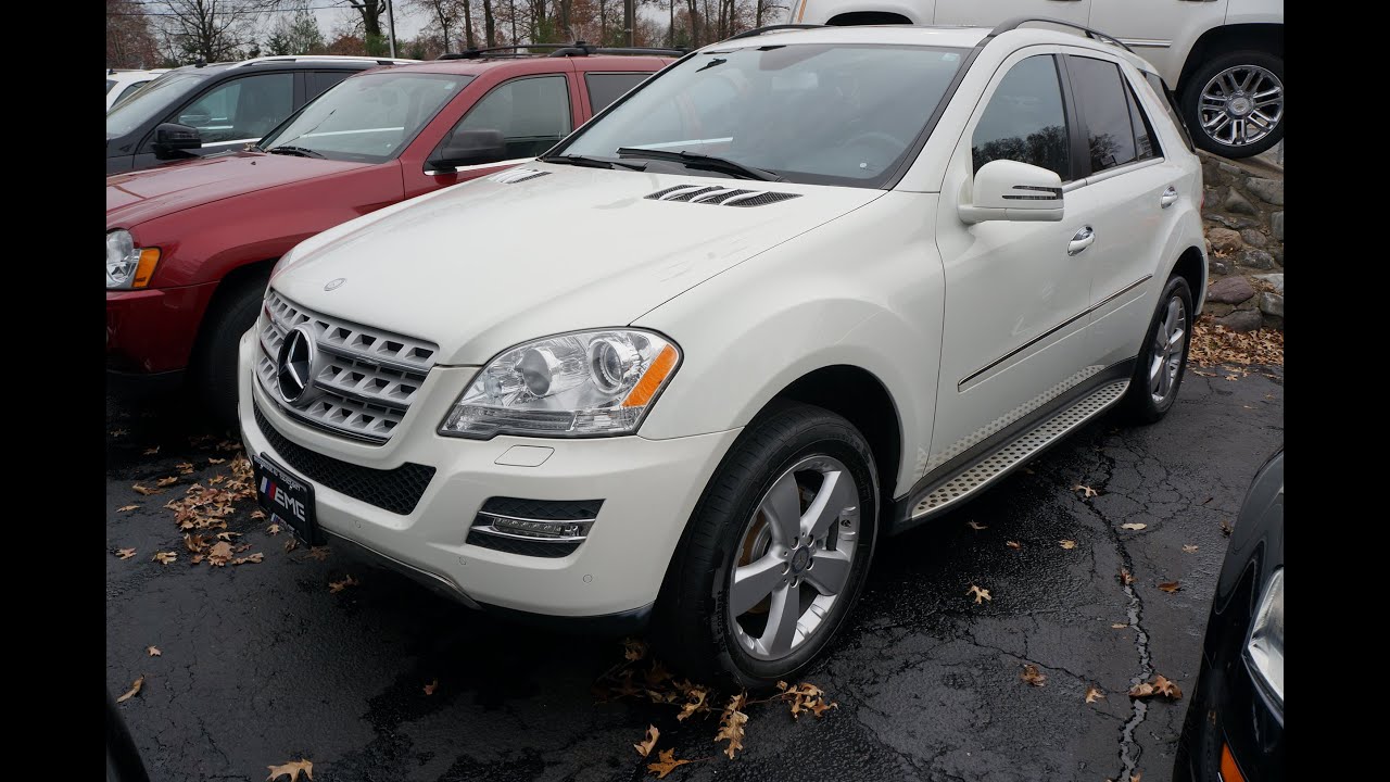 2011 Mercedes Benz M Class ML350 4MATIC Bernardsville, NJ 07924 - YouTube