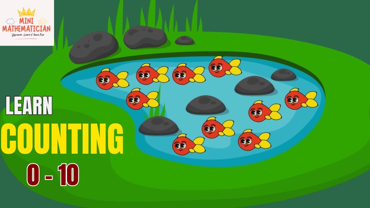 How to Count from 0 to 10 | Fun Numbers Learning for UKG Kids - YouTube