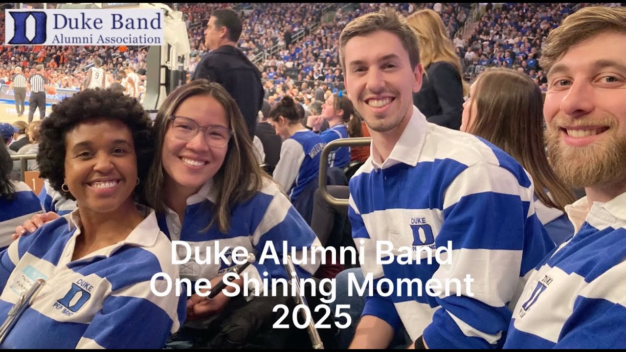 Duke Alumni Band (One Shining Moment 2025) - YouTube