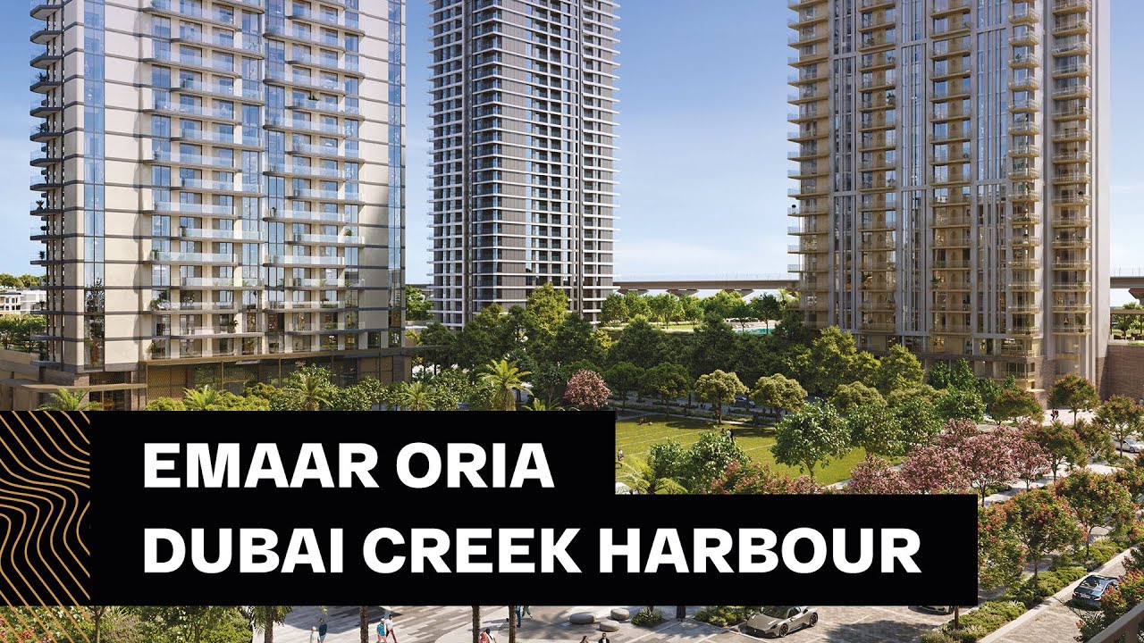 Emaar Oria Apartments in Dubai Creek Harbour - YouTube
