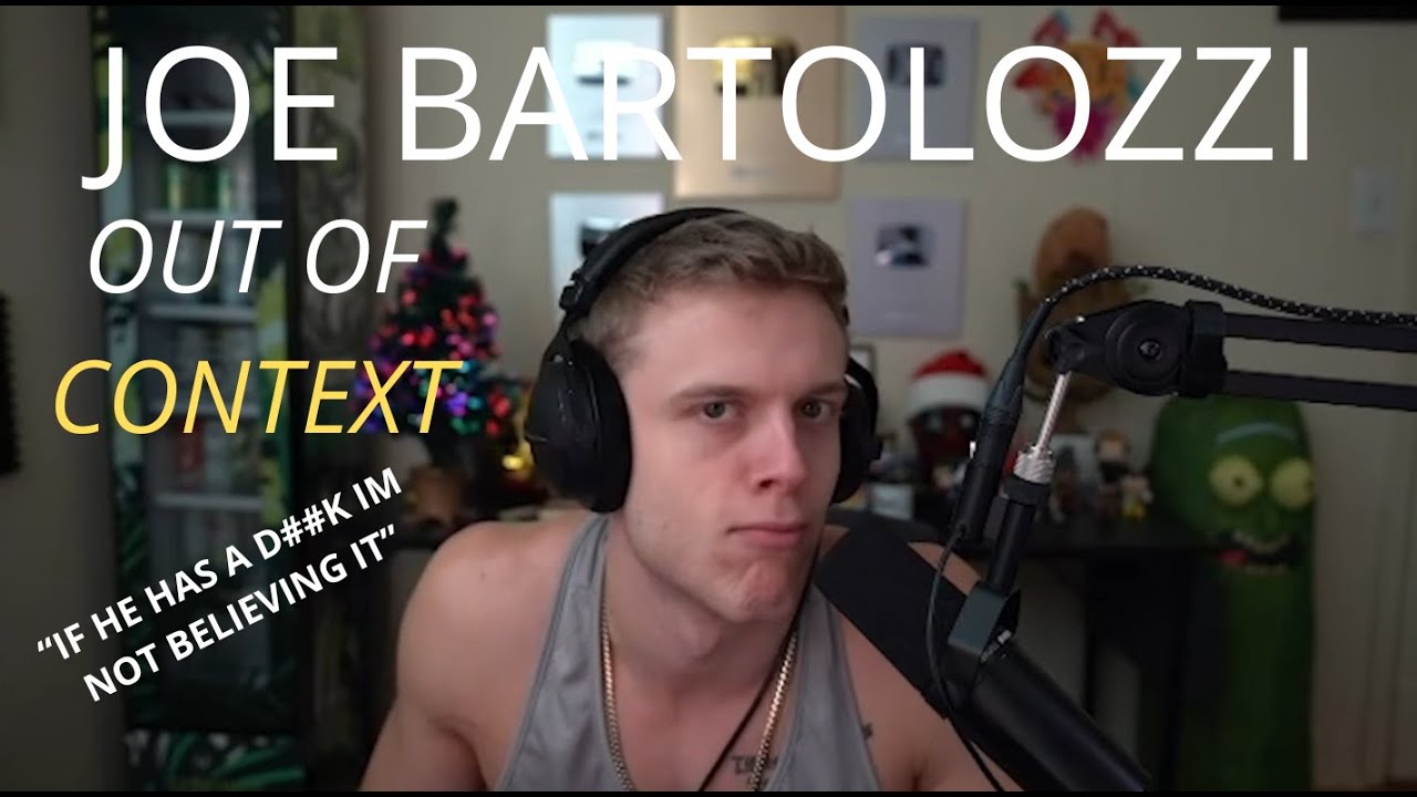 Joe Bartolozzi Out Of Context #1 - YouTube