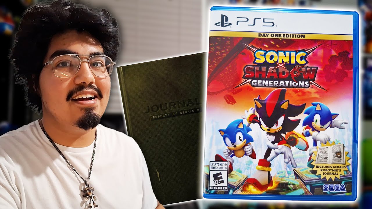 SONIC X SHADOW GENERATIONS PS5 UNBOXING! (Day One Edition) - YouTube