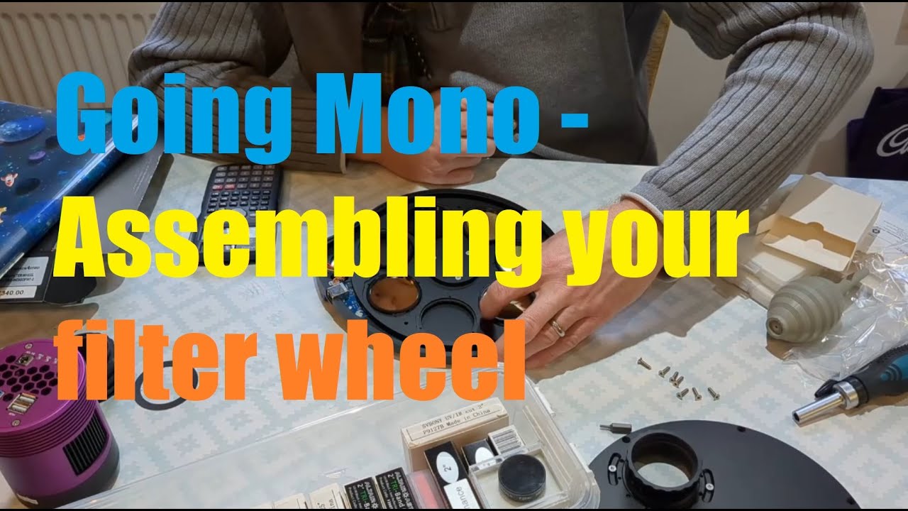 Fitting a Filter Wheel and working out back focus! - YouTube