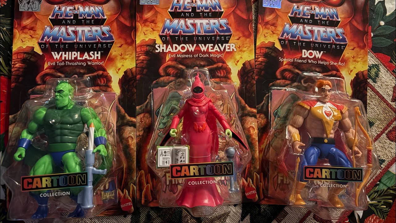Let’s open up more Motu!!!! Let’s check out the Cartoon collection ...