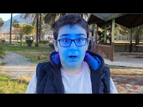 Buğranın Yüzü Mavi Oldu. Blue Face Kid Fun Kids Video
