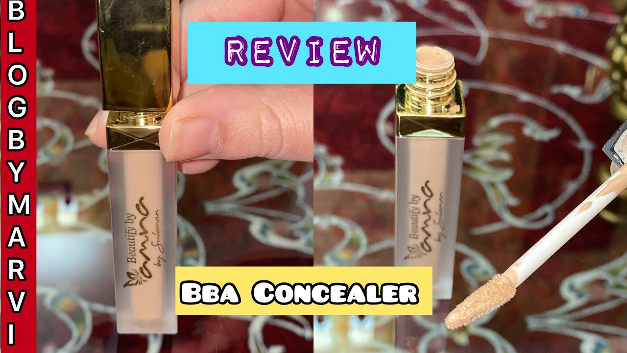 Concealer review - BBA CONCEALER review - makeup review 2022 ...