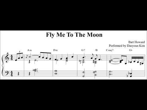 [Ballad Jazz Piano] Fly Me To The Moon (sheet music) - YouTube