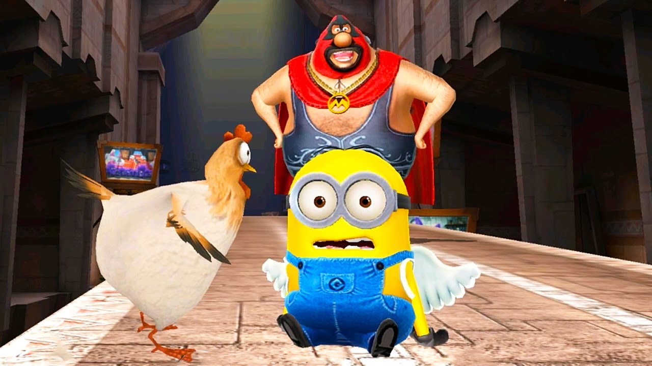 Cupid Minion vs El Macho and His Pollo Locos ! Despicable me minion ...