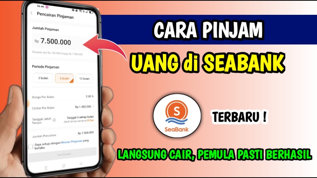 Cara Pinjam di Seabank | Cara Pinjam Uang di Seabank Pengguna Baru ...