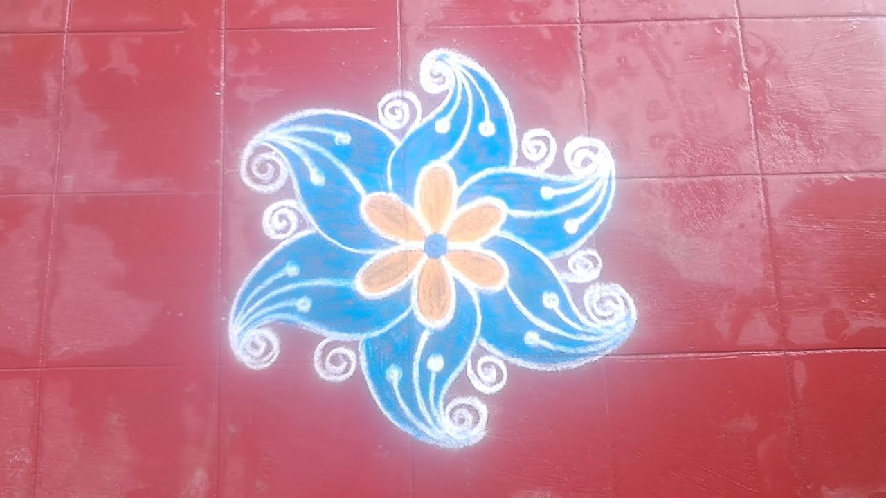 Margali Special Rangoli - YouTube