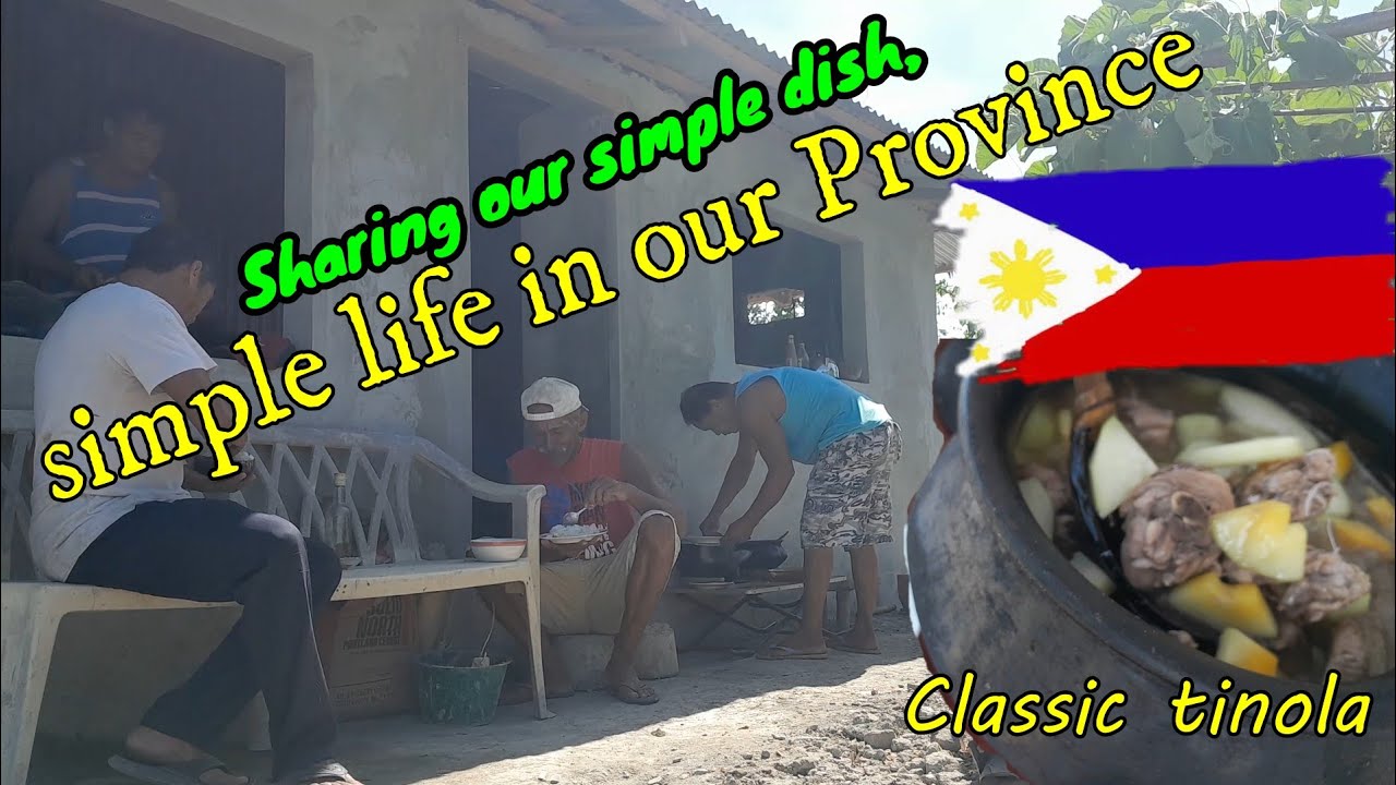 Classic tinola for lunch | A traditional cooking | Simple life in the ...