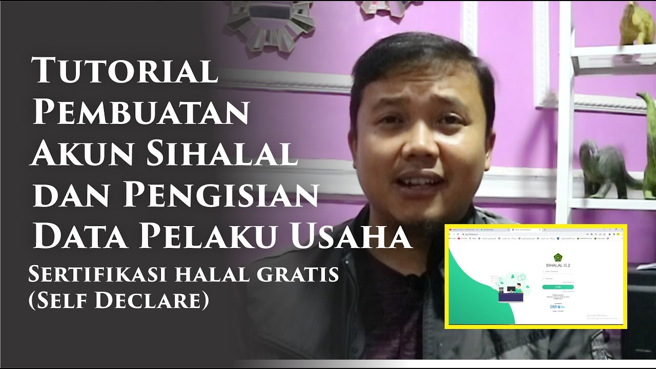 Tutorial Pendaftaran Sertifikasi Halal melalui Aplikasi SIHALAL ...