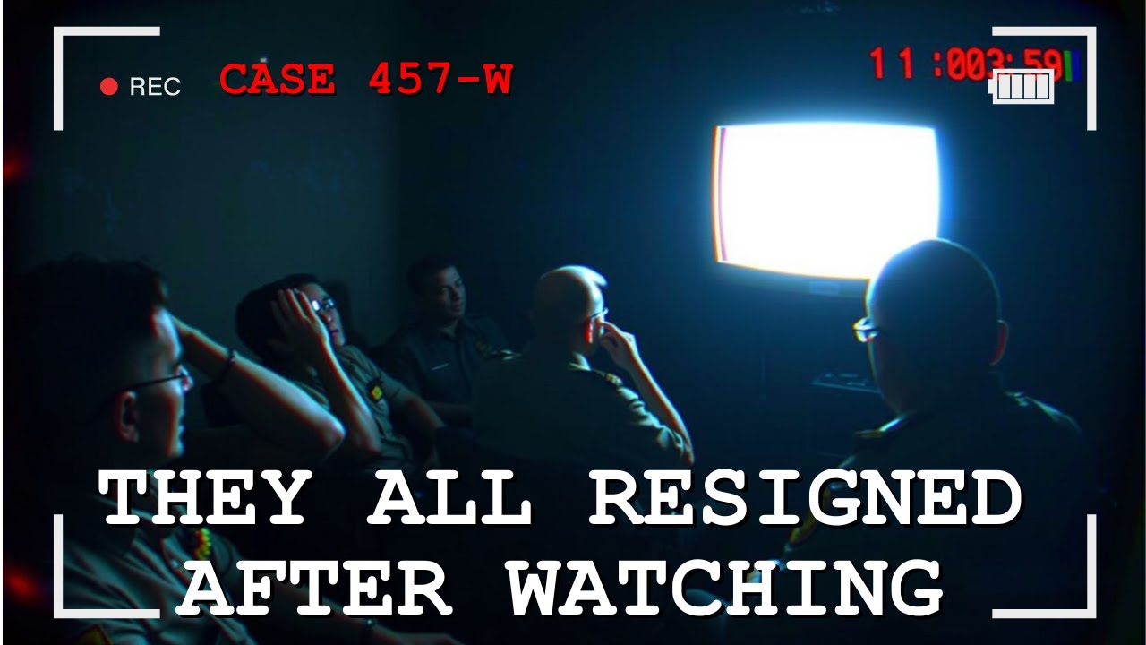 CASE 457 W Every Officer Who Watched the Footage Resigned That Same Night - YouTube
