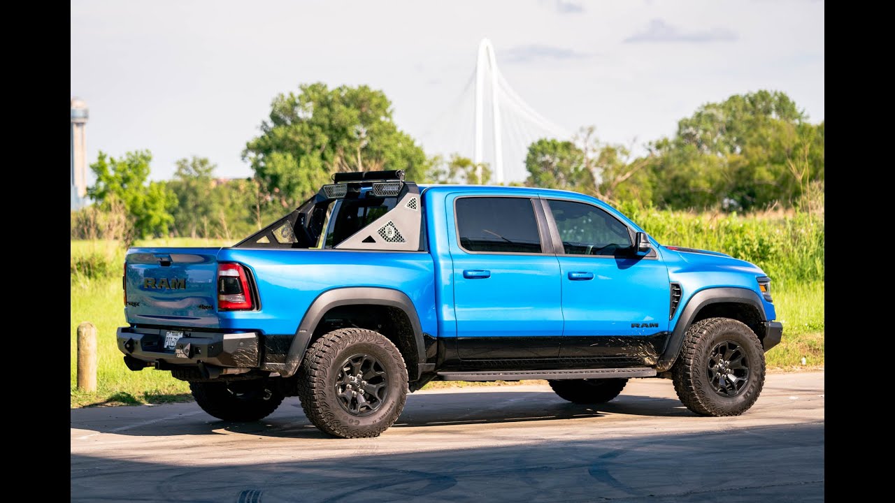 RAM 1500 TRX-Road Armor Stealth Series Chase Rack Install - YouTube