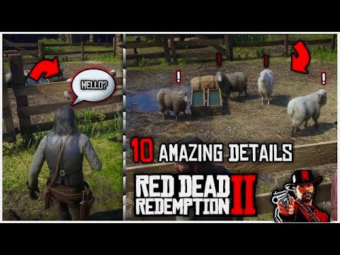 Red Dead Redemption 2 | 10 Cool Details - YouTube
