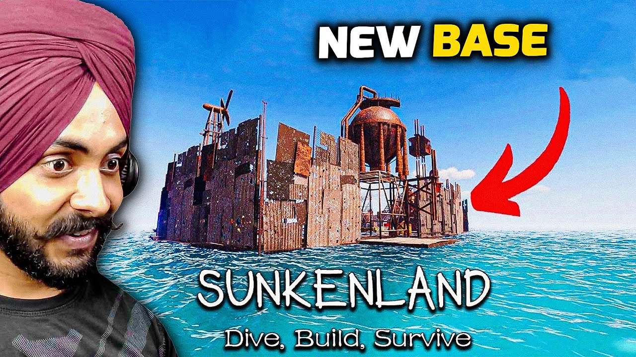I Made New Powerful Base - Part 6 | Sunkenland Survival Gameplay - YouTube