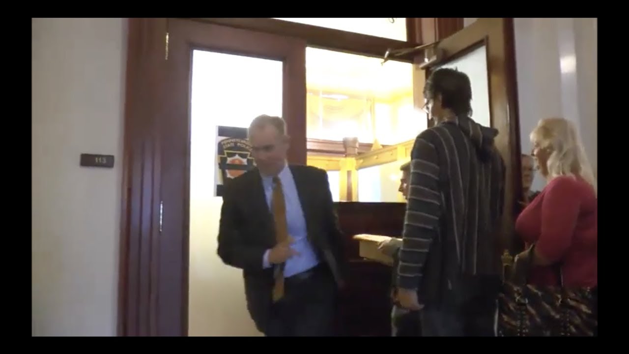 PA State Rep.Mike Turzai runs away from cannabis advocates - YouTube