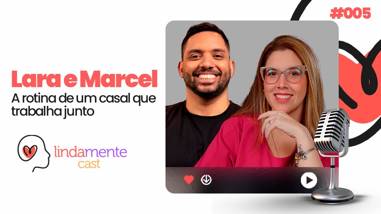 Lindamente Cast - Lara e Marcel - A Rotina de um casal que trabalha ...