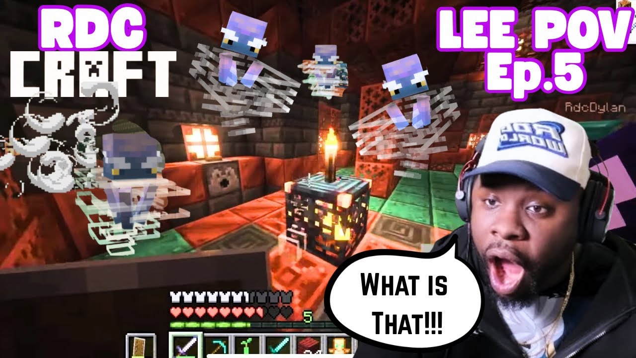 RDC Plays Minecraft!! (Lee POV) Part 5 Full Stream - YouTube