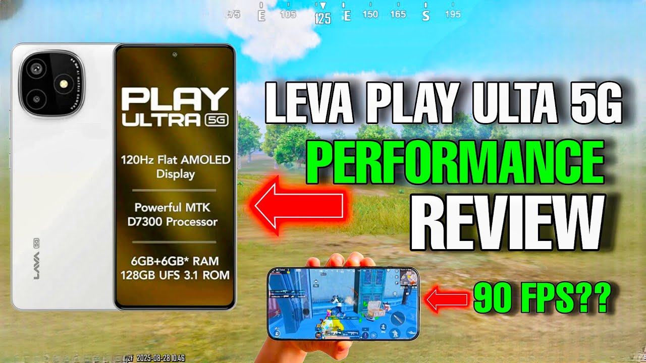 LAVA PLAY ULTA 5G BGMI PERFORMANCE REVIEW | UNDER 16 - 17K | 90 - 120 ...