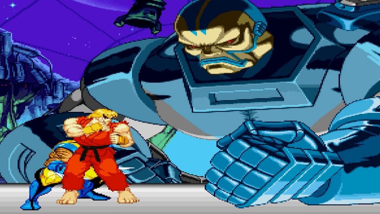 MUGEN Ken and Wolverine vs Apocalypse HD - YouTube