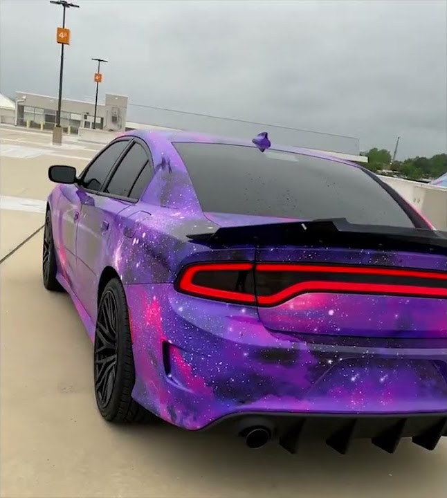 Galaxy Wrap | Dodge Charger - YouTube