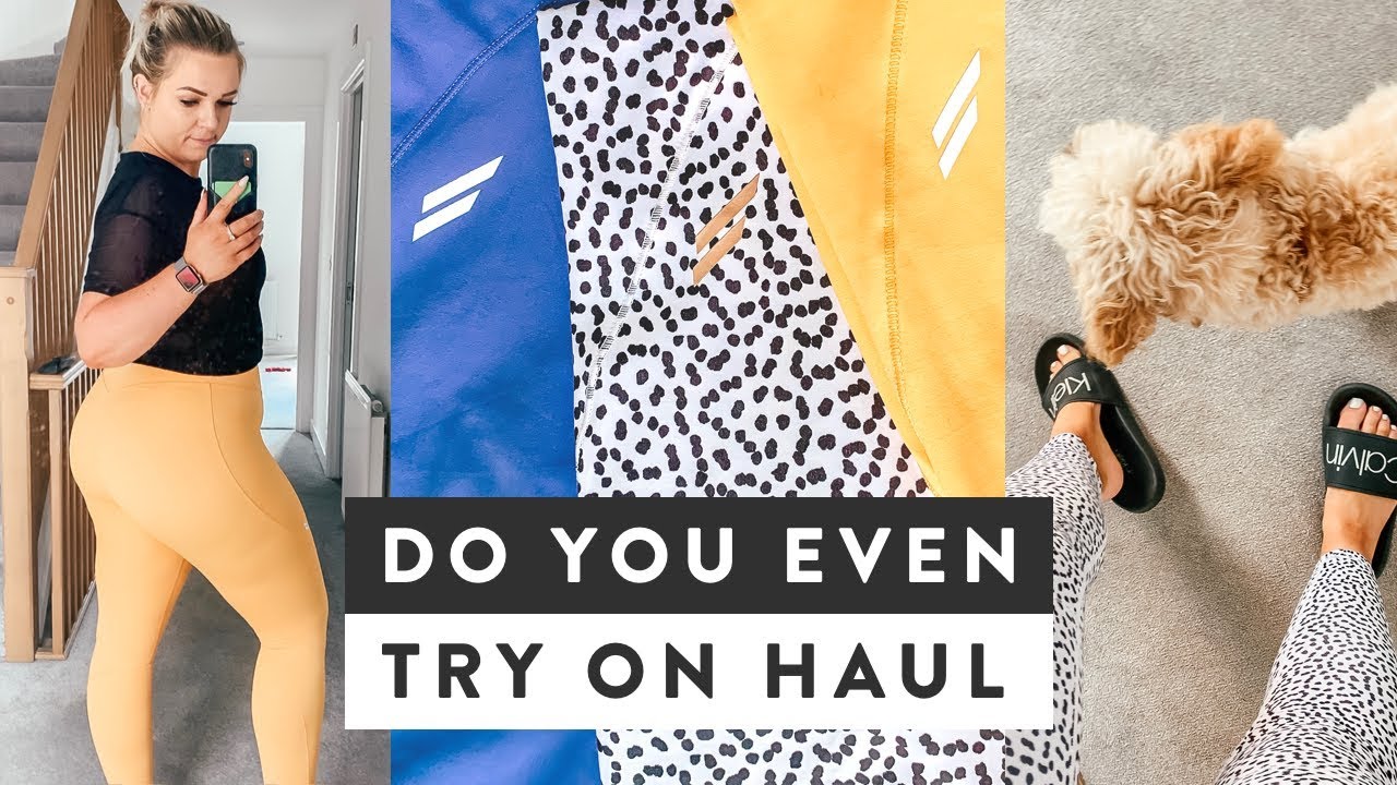 Do You Even Activewear Try On Haul | Excel New Colours - YouTube