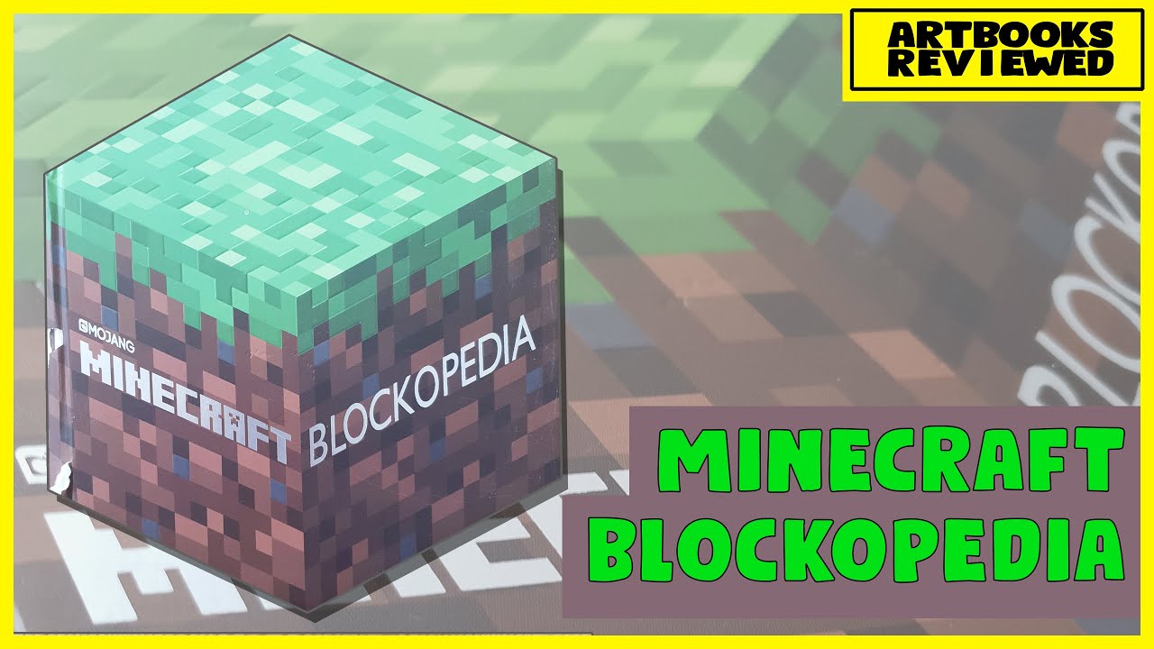 Minecraft Blockopedia book review - YouTube