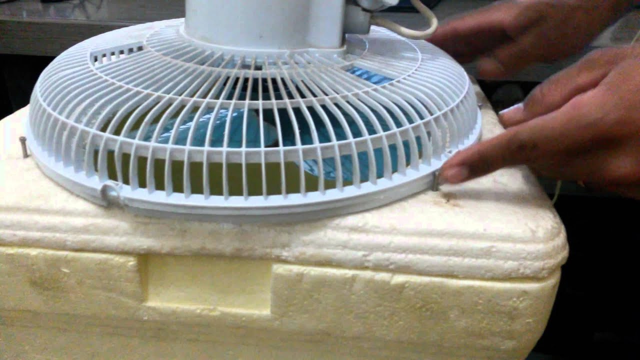 Ar Condicionado caseiro - YouTube